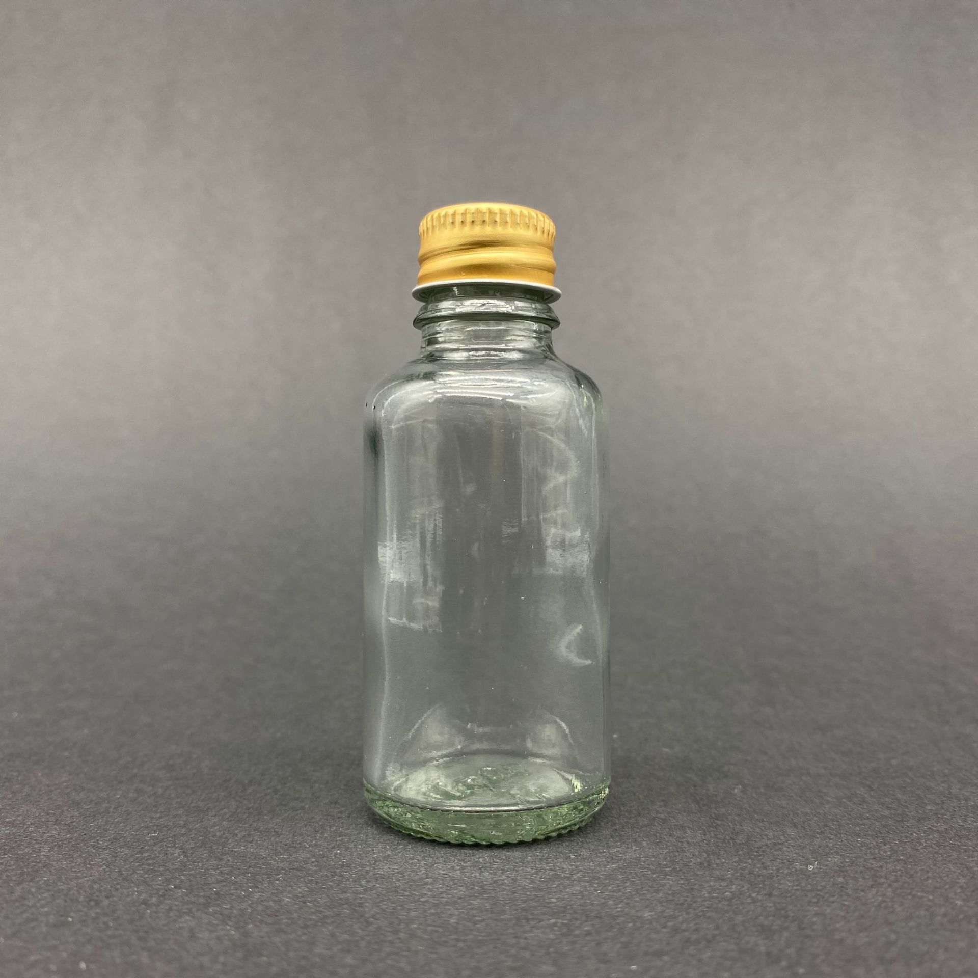 Cam Kolonya Şişesi 30cc Gold Kapaklı Shot Şişesi 14,00 TL | NikahŞekeriMarket